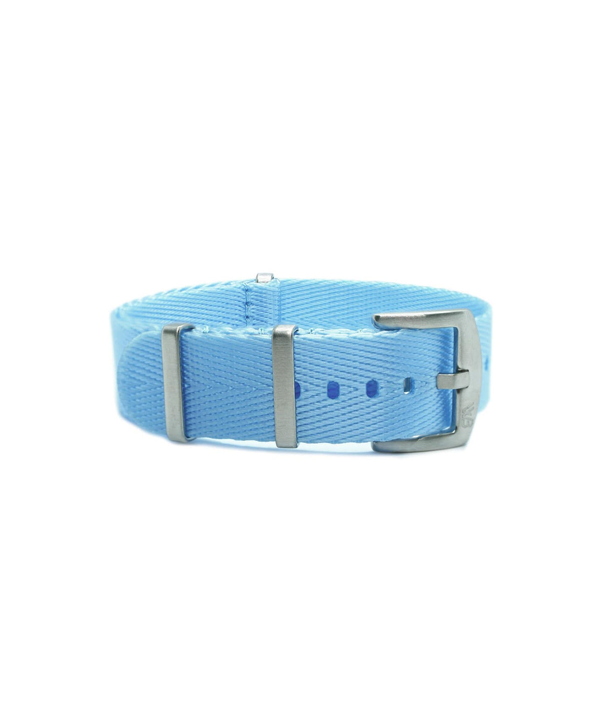 Herringbone Nylon Strap - Light Blue | WB Original
