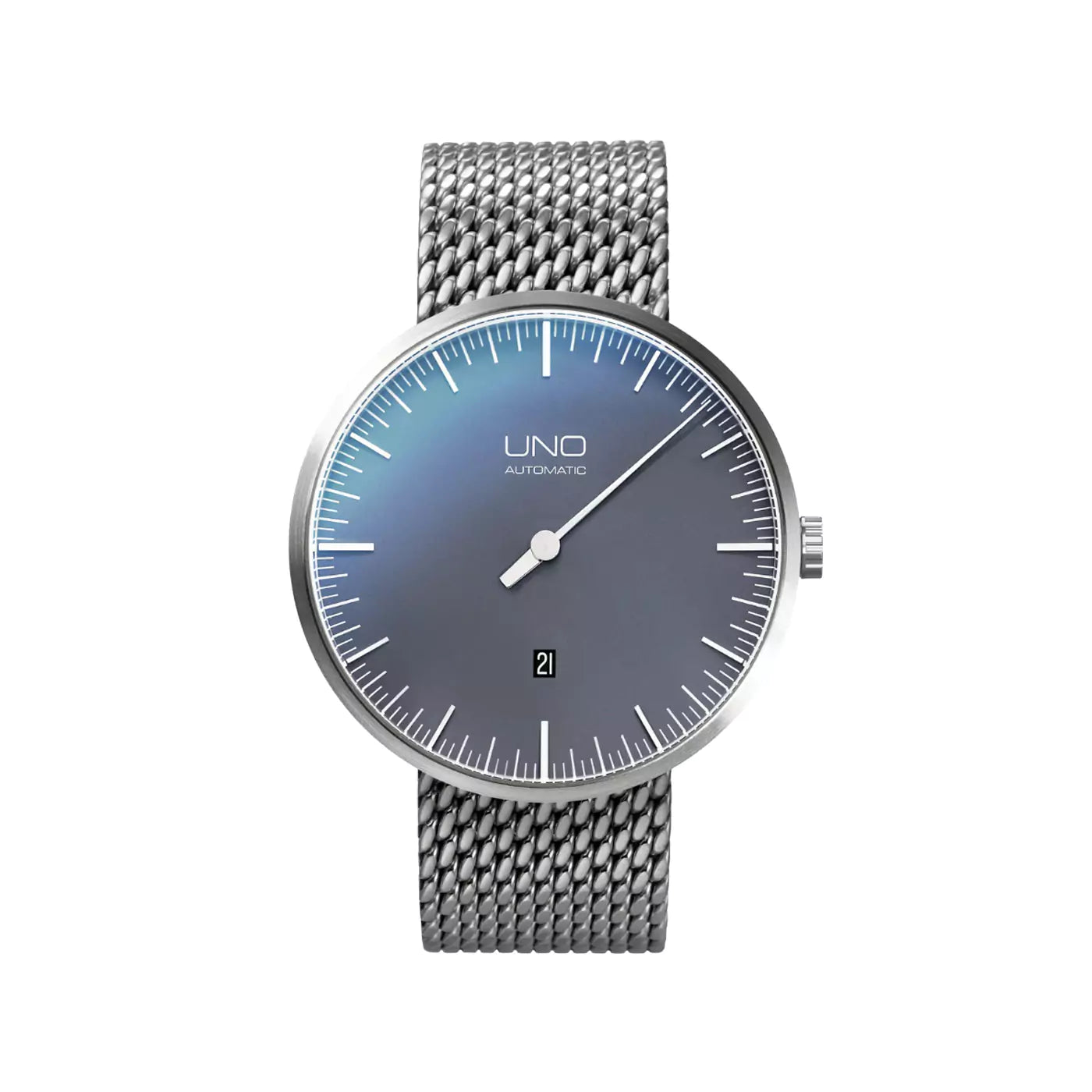 BOTTA - UNO - Automatic Anniversary - 44 mm - Pearl Black - Milanese