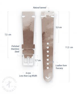 Vintage Strap Brown WB Original - Watch Bands - WatchBandit Vintage Strap Brown WB Original - Watch Bands - WatchBandit