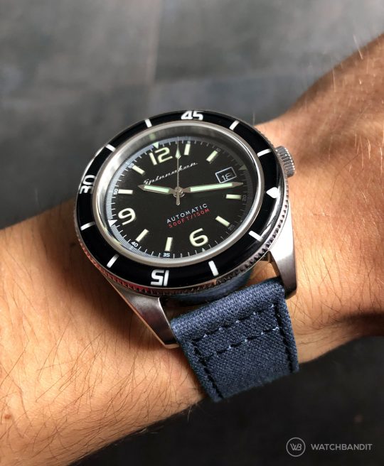 Spinnaker Fleuss + Strap Guide - WATCHBANDIT