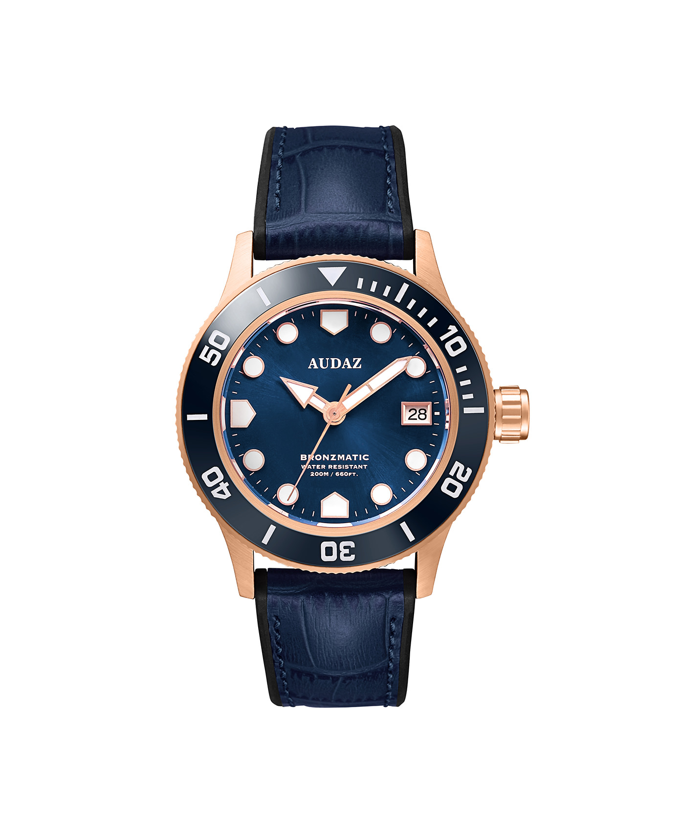 Audaz Bronzmatic Blue ADZ-2065-02 Watch - WatchBandit