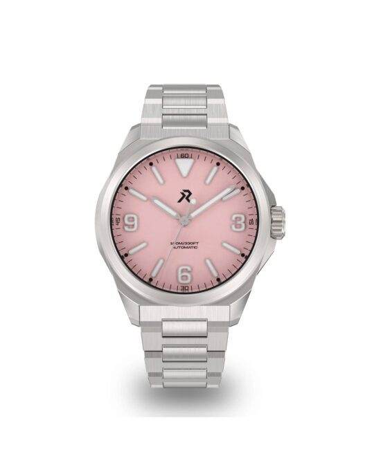 RZE Resolute 2022 Candy Pink Titanium Bracelet Watch - WatchBandit