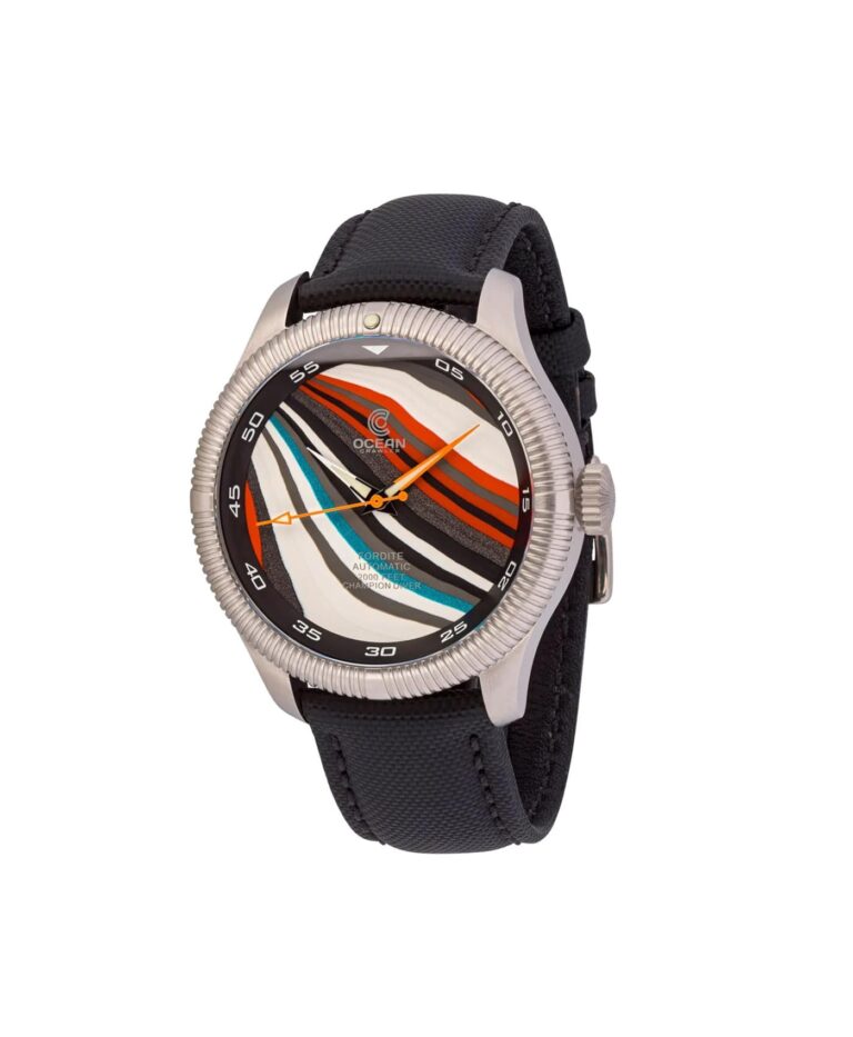 Ocean Crawler Champion Diver Fordite Type A Watch - WatchBandit