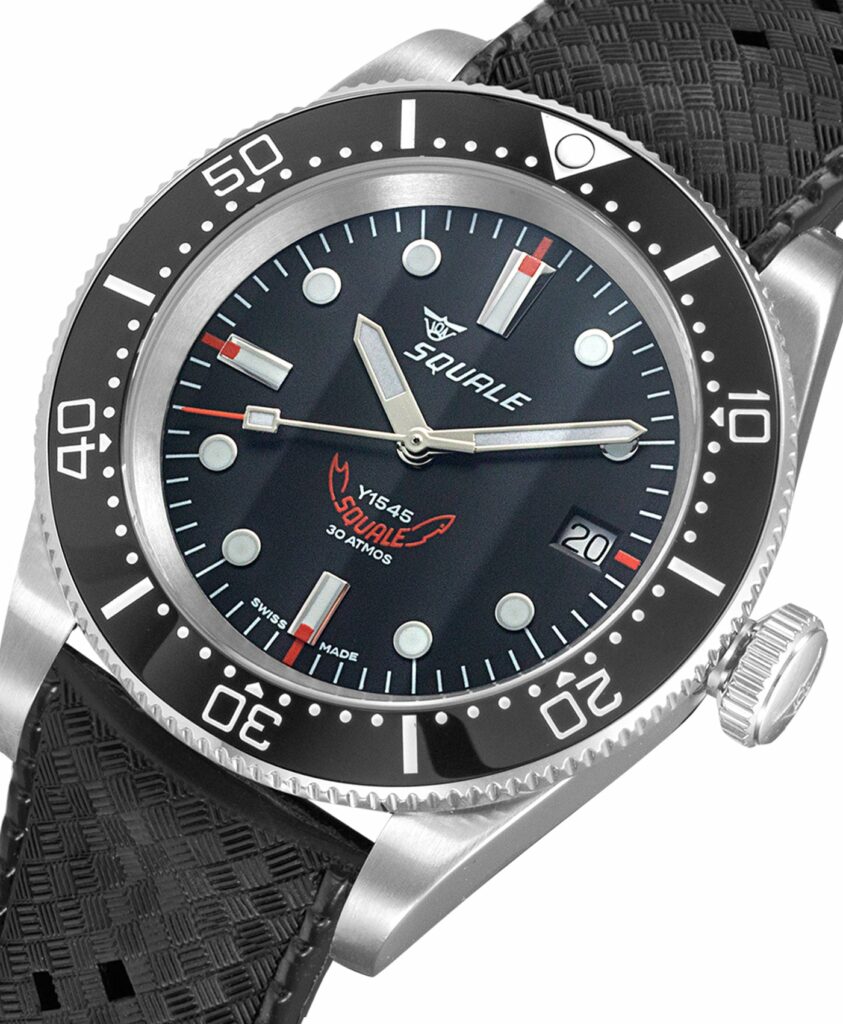 Squale 1545 Series 1545BKBKC.HT Watch - WatchBandit