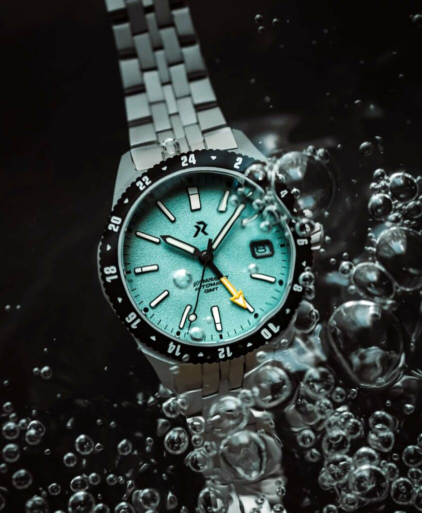 RZE Ascentus GMT Azure Blue Watch - WatchBandit