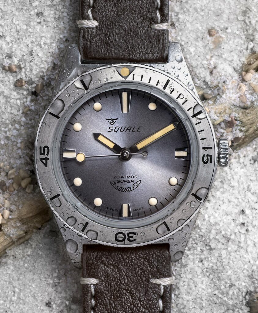 Squale Super-Squale Sunray Grey SUPERSSG.PG Watch - WatchBandit