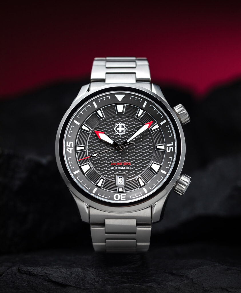 Second Hour Giant Stride Slate Grey Watch - WatchBandit