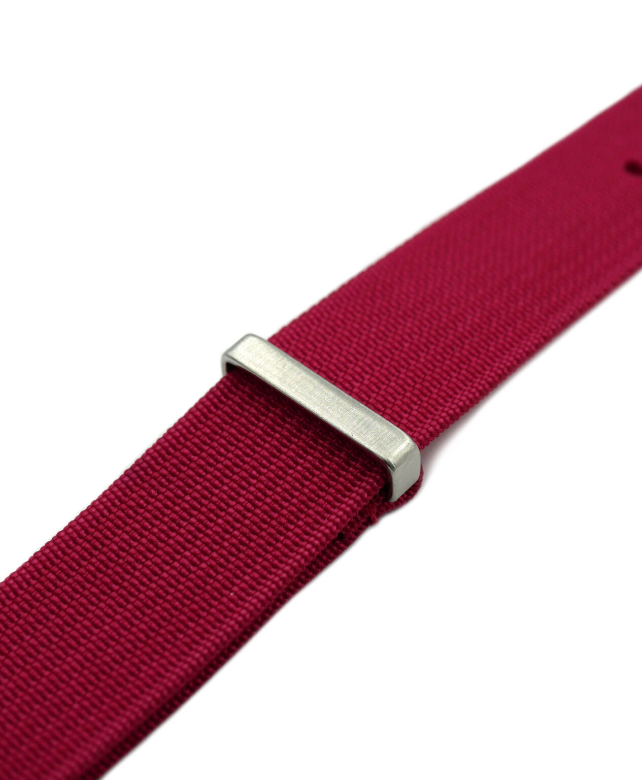 Ribbed Nylon Strap Deep Pink WB Original - Watch Bands - WatchBandit