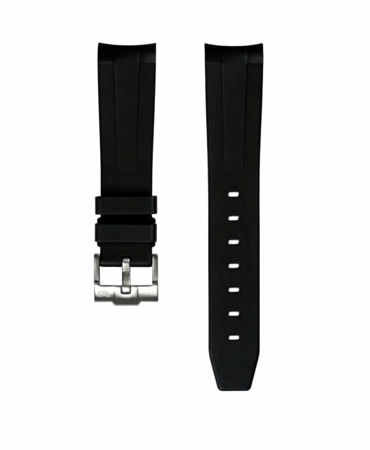 Curved End Rubber Watch Straps - WATCHBANDIT