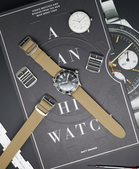 Eulit Baltic Perlon Strap Beige - Watch Bands - WatchBandit